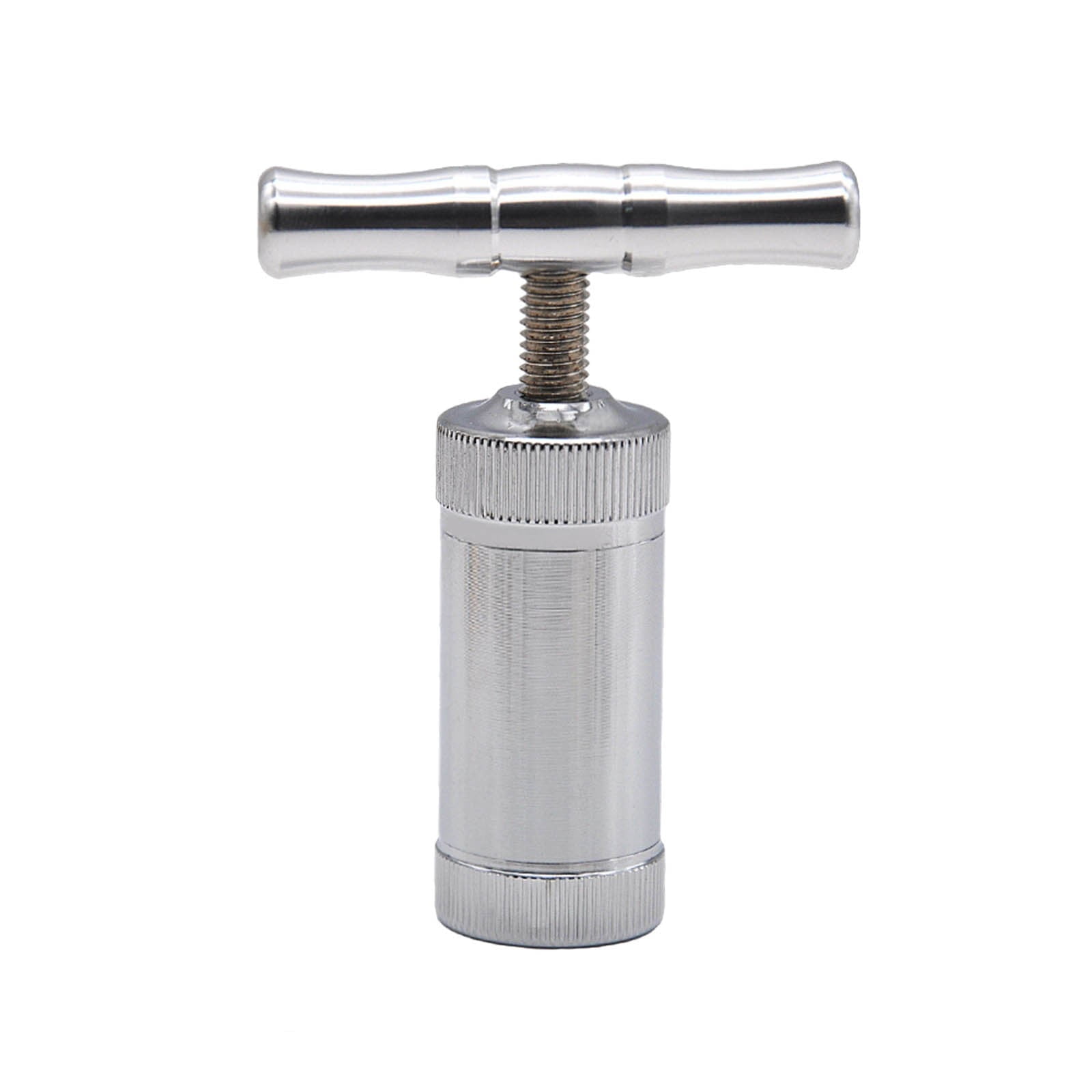 Portable Aluminum Alloy Smoking Pipe - Compact, Silver Design ...