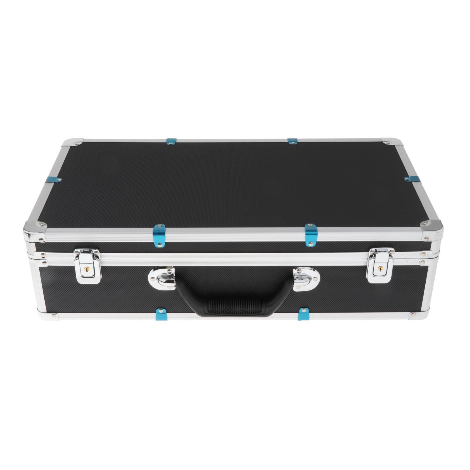 Portable Aluminum Mic Suitcase, Mic Gear Storage Box, Professional Mic ...