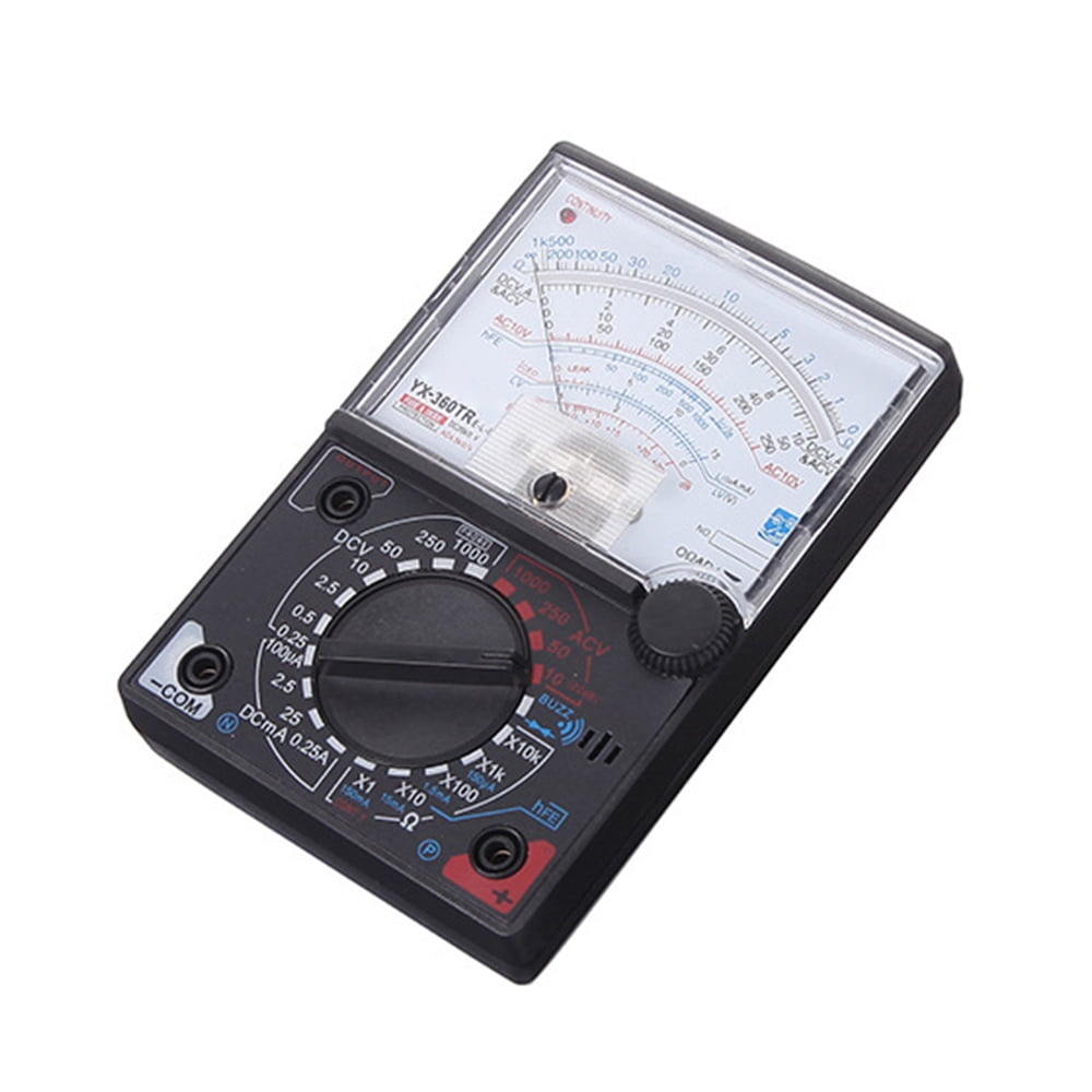 Portable Analog Electrical Multimeter for Electrician Voltmeter Ammeter ...