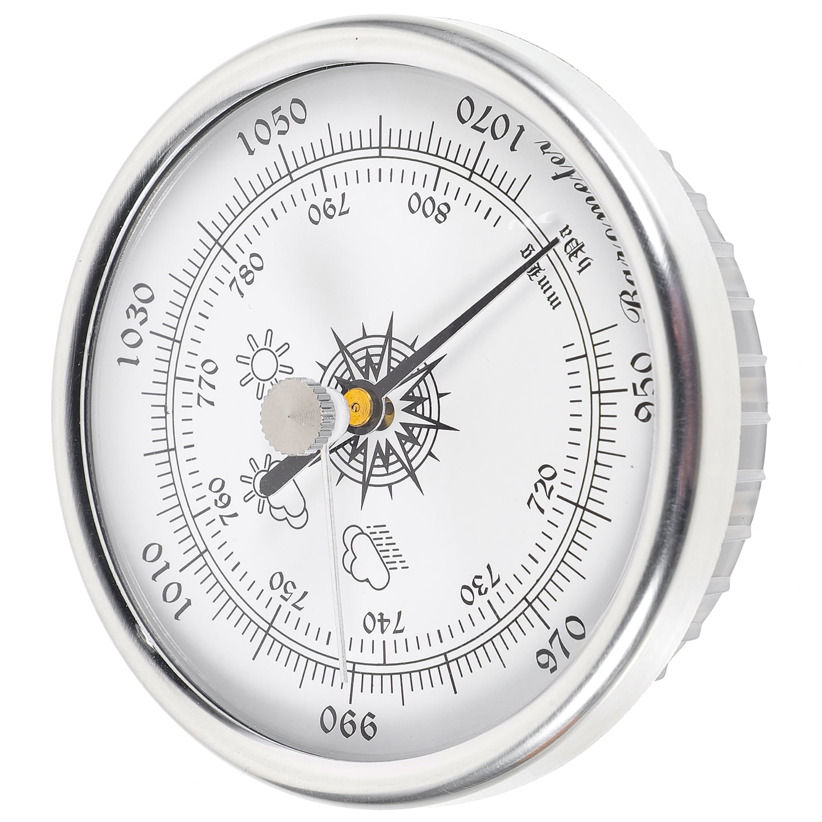 Portable Aneroid Barometer Dial Type Fish Measure Barometric Pressure ...