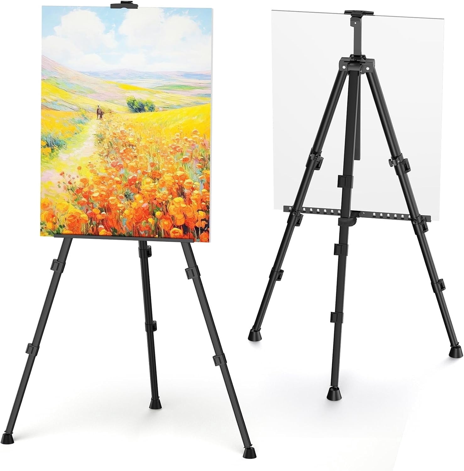 Portable Art Painting Easel Stand - Adjustable Display Artist Tripod ...