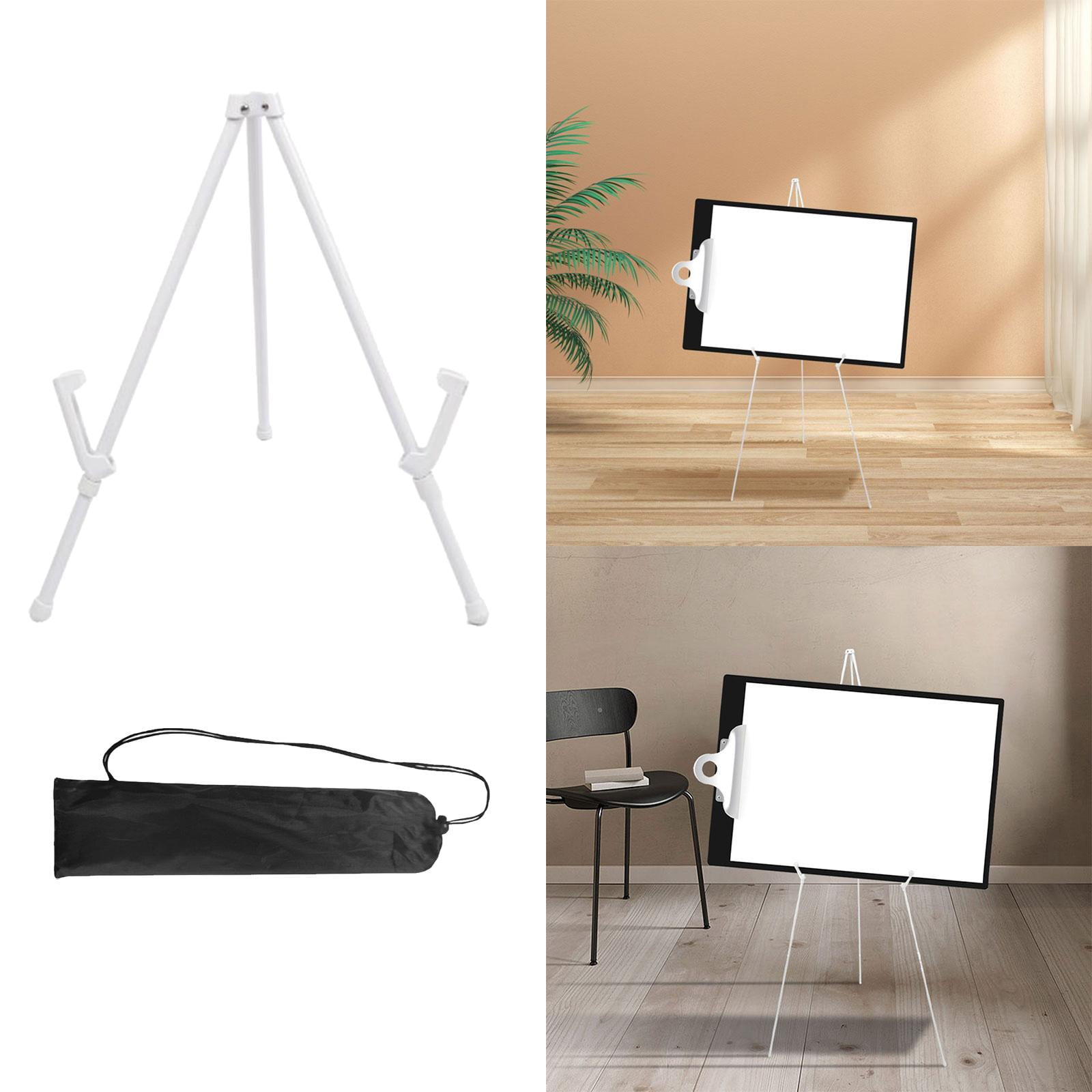 Portable Artist Easel Stand, Black Picture Stand Painting Easel with ...