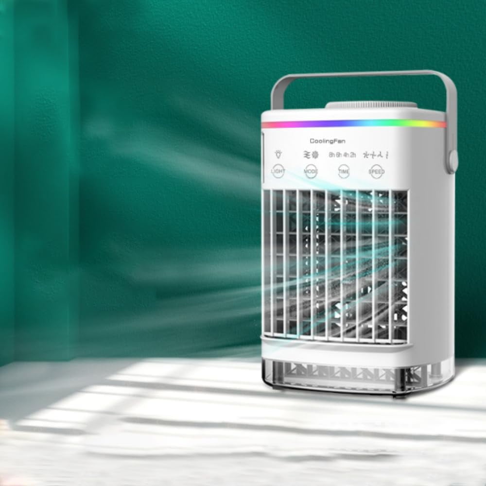 Portable Automatic Air Conditioner Fan,Personal Evaporative Mini Air ...