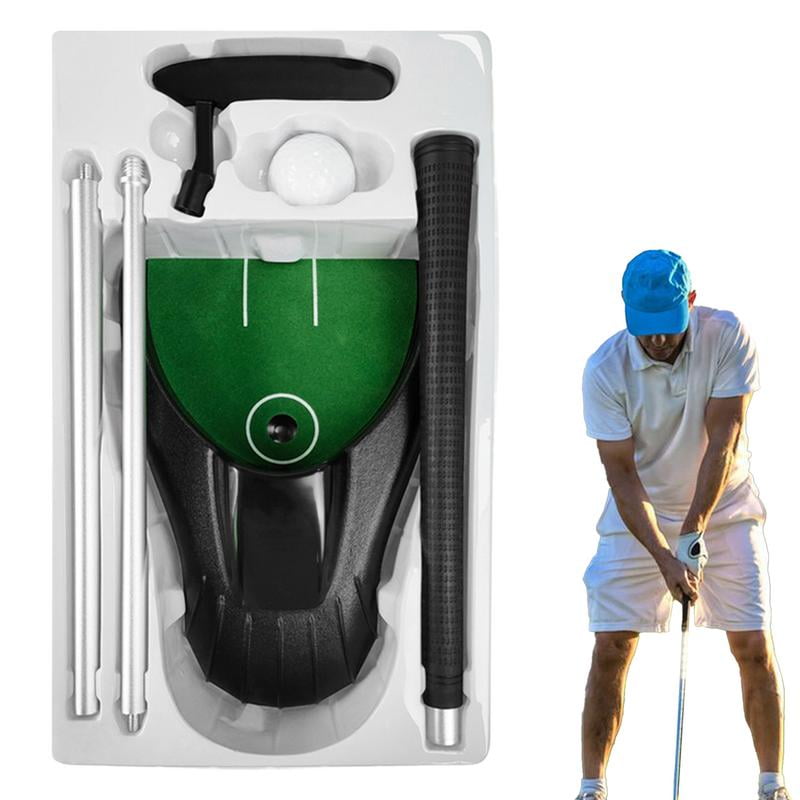 Portable Automatic Golf Ball Return Golf Green Trainer Golf Swing Rod ...
