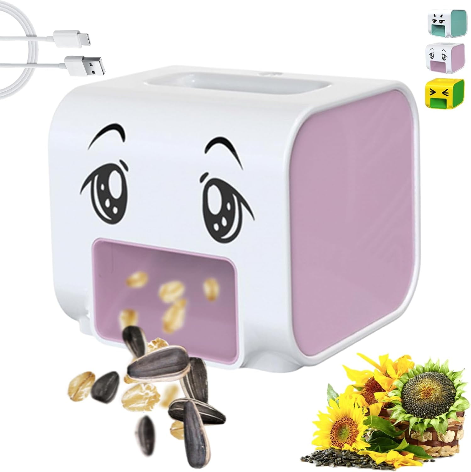 Portable Automatic Sunflower Seed Peeler Machine, Sunflower Automatic ...