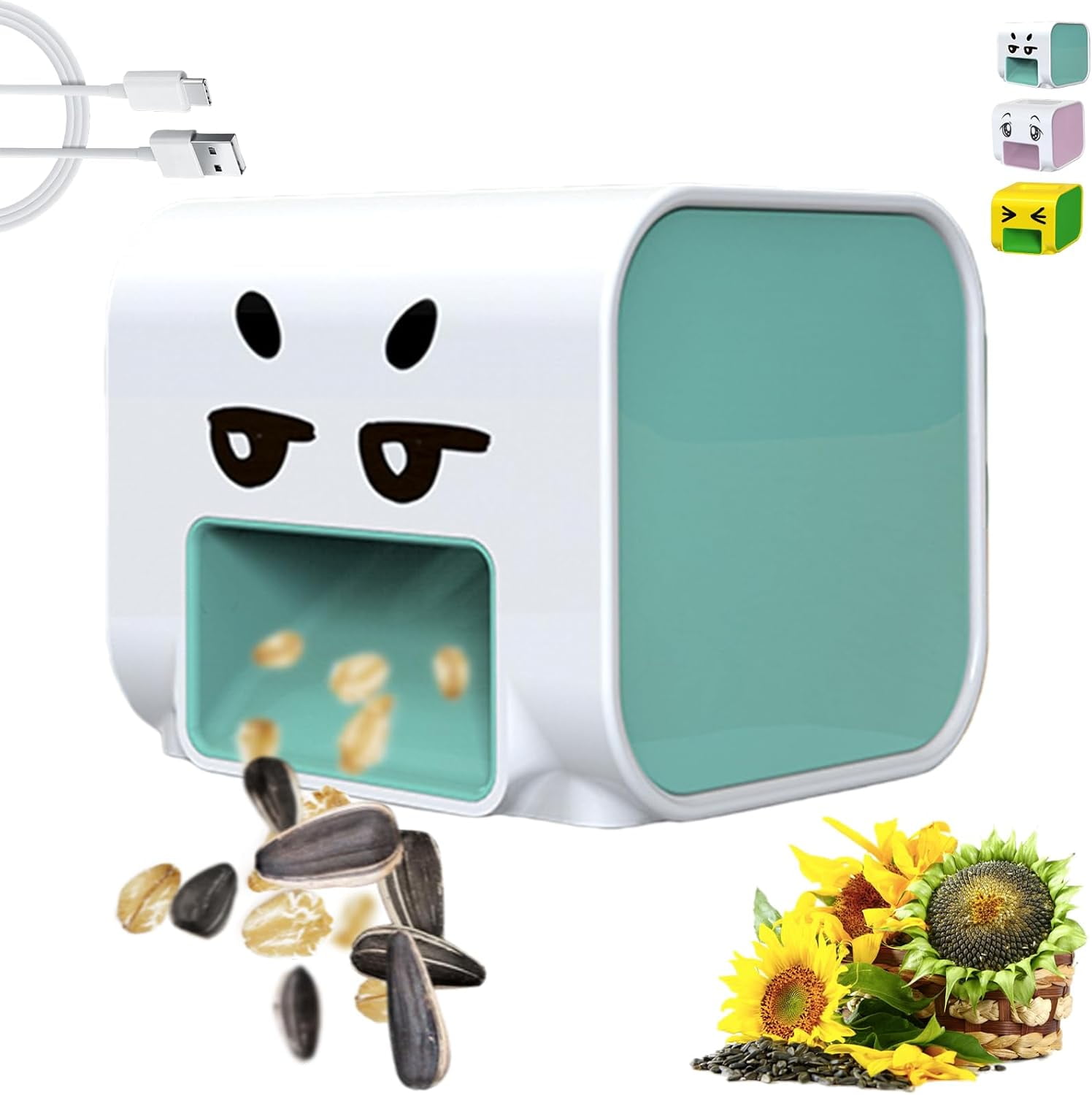 Portable Automatic Sunflower Seed Peeler Machine, Sunflower Automatic ...