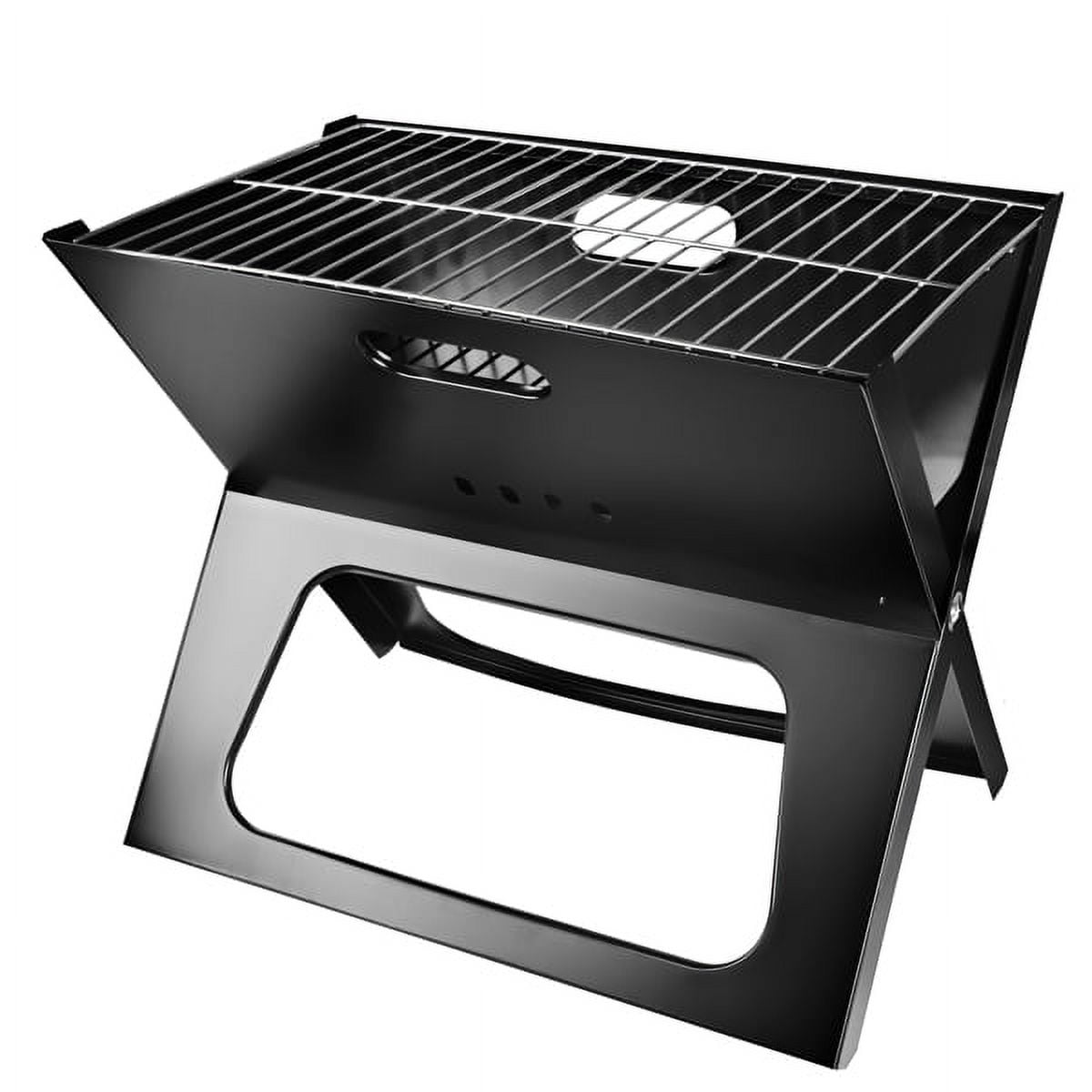Portable BBQ Barbecue Grill Foldable Charcoal Grill Camping Garden ...