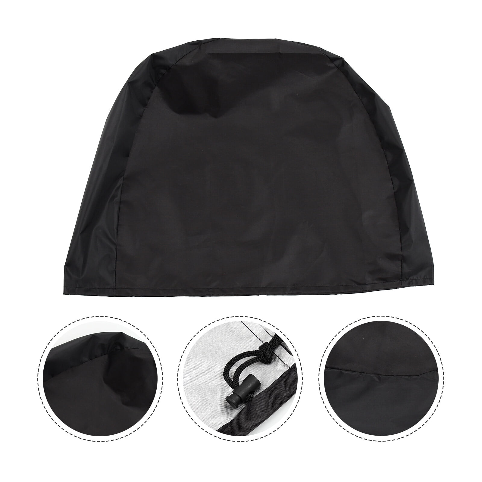 Portable BBQ Grill Cover Waterproof Round Lightweight Outdoor Gas Grill ...