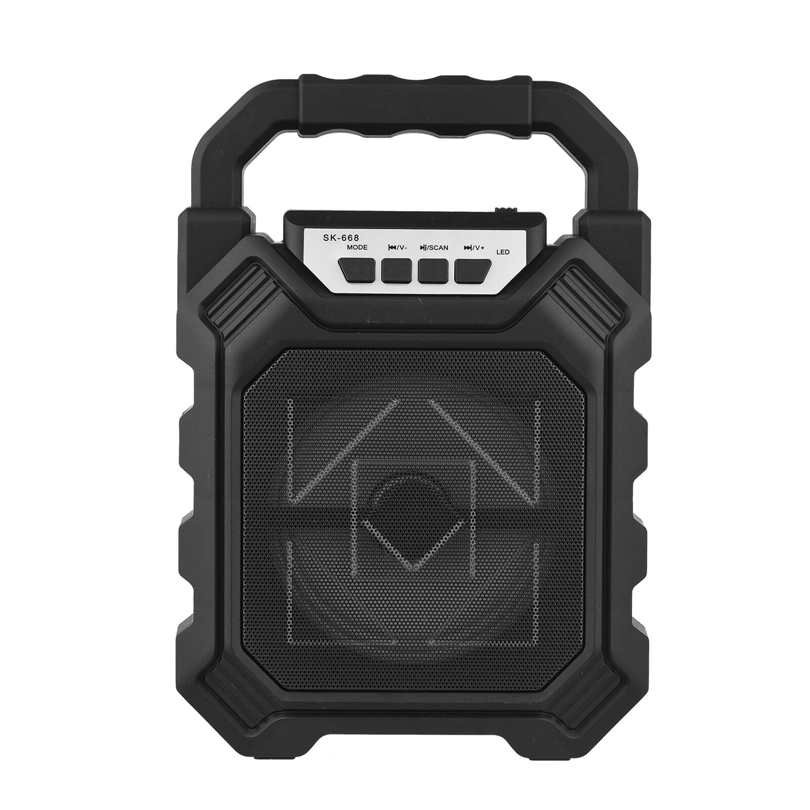 Portable BT Karaoke Machine Rechargeable Cordless Outdoor Speaker ...