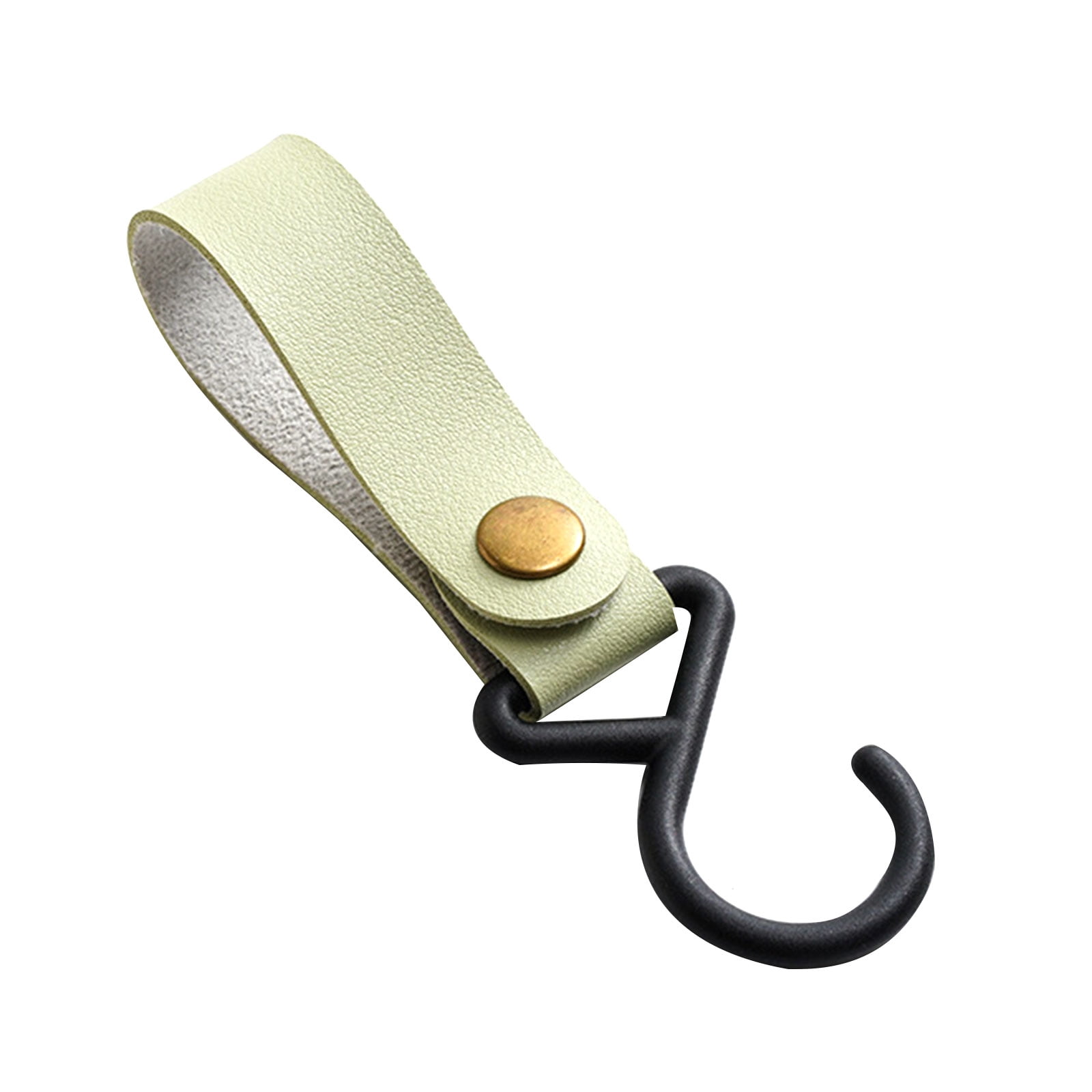 Portable Baby Bag Hook Pram Plastic Carabiners S Hooks with Leather ...