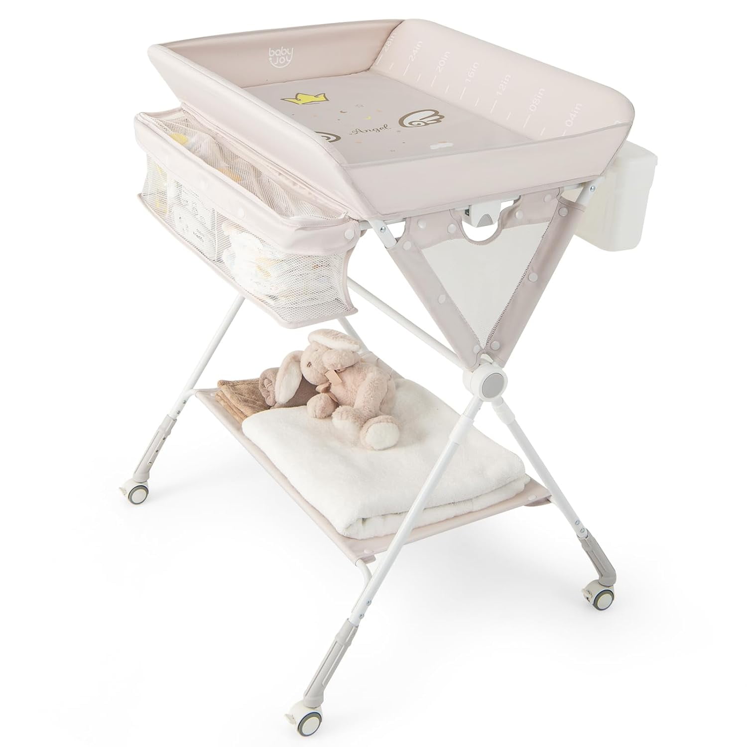 Portable Baby Changing Table, Foldable Diaper Changing Station with ...
