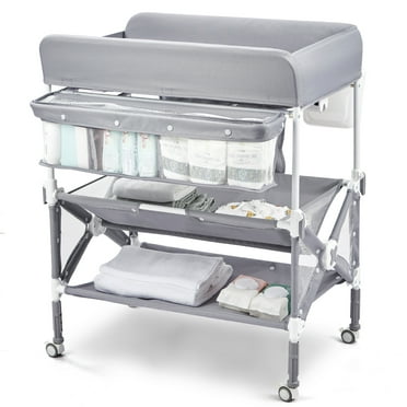 BabyBond Portable Changing Table, Foldable, Waterproof, Adjustable ...