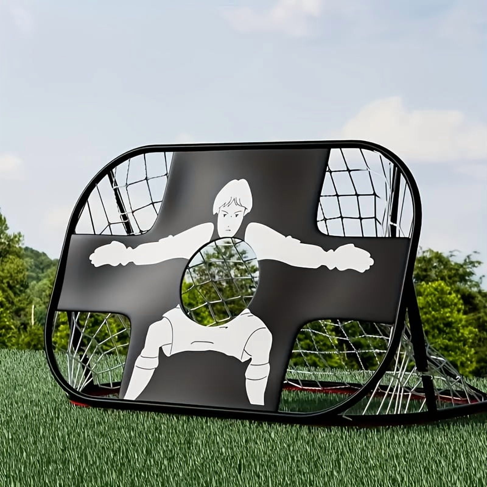 Portable Backboard Folding Soccer Training Goal, Removable, Soccer Goal ...