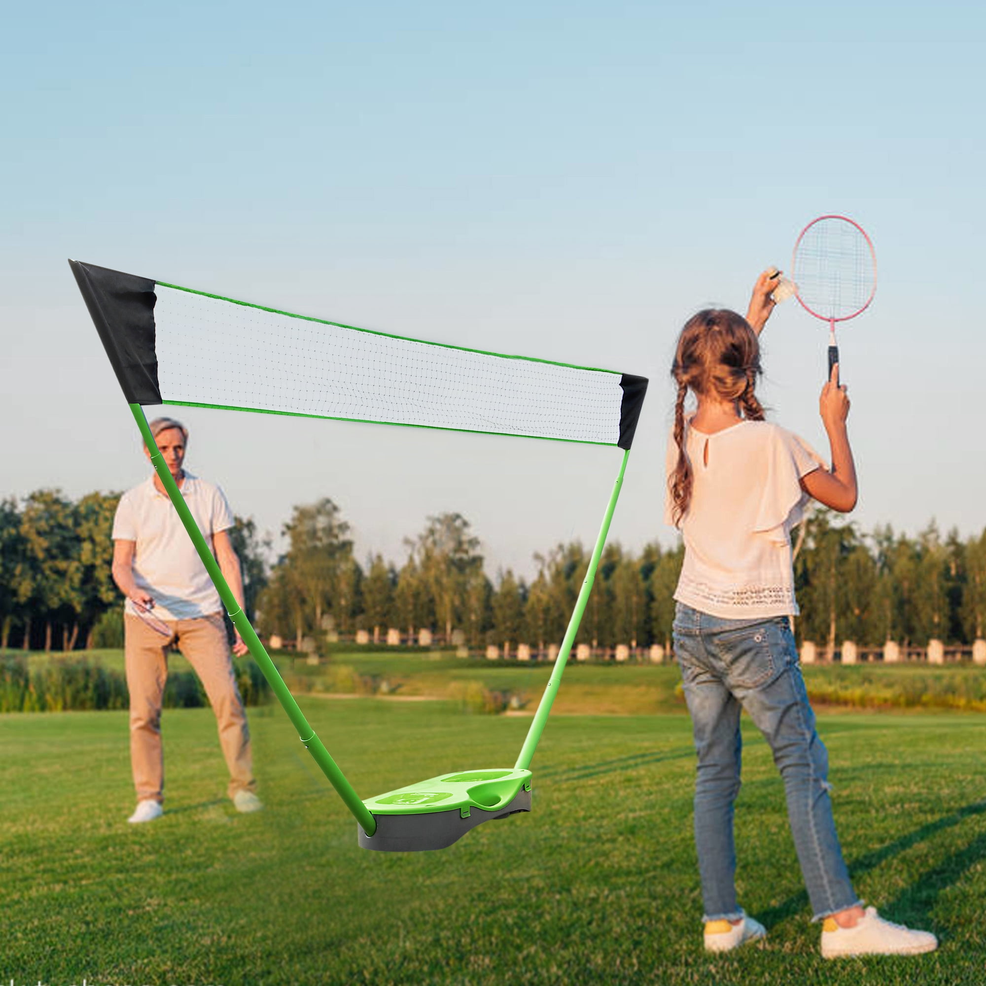 LELINTA Portable Volleyball Net Sets [Beach or Standard] | Volleyball ...