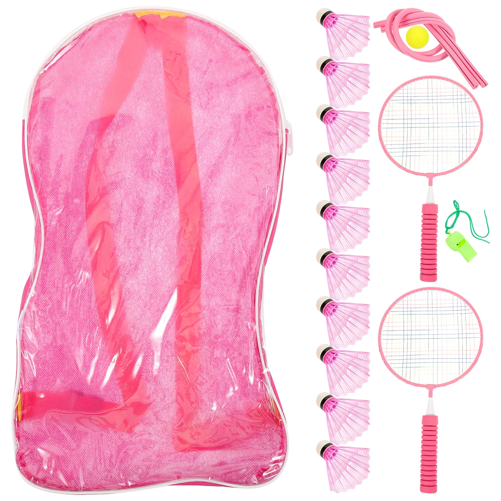 Portable Badminton Set Racket Rackets Game Beach for Kids Teens Racquet ...