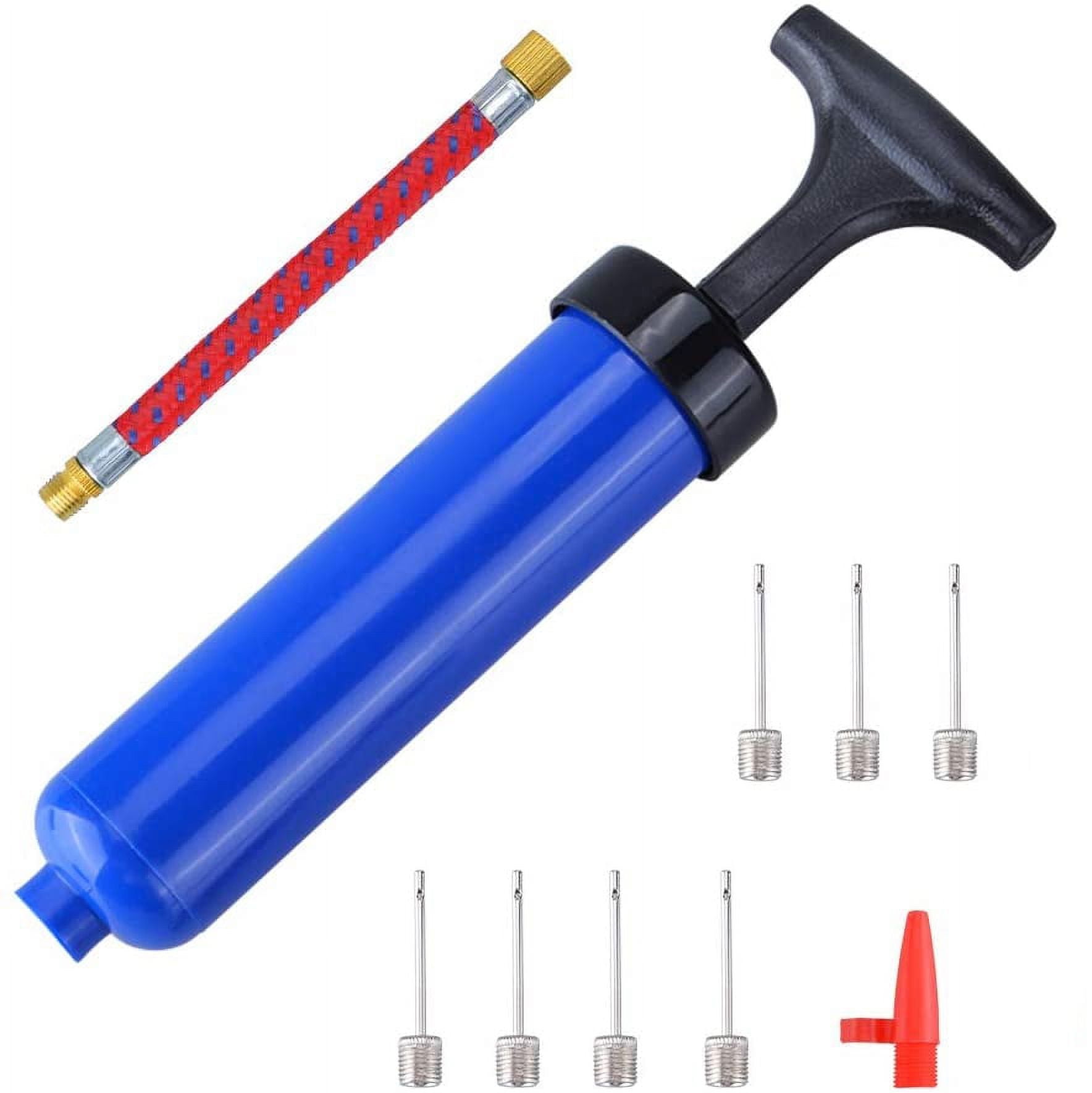 Portable Ball Pump, Ball Pump with Needles Nozzles Valve Adapte and ...