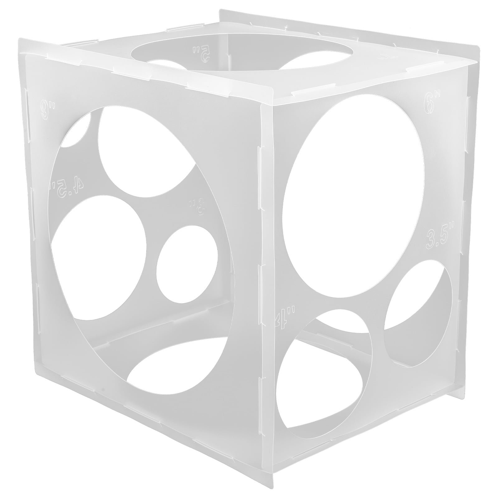 Balloon Measuring Bucket Balloons Folding Measurement Tool Balloon Arch ...