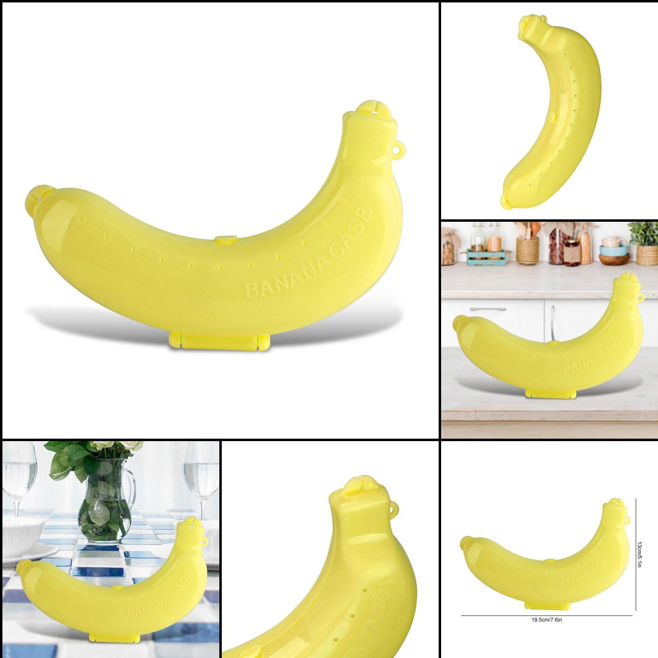 Portable Banana Protector Box - Keep Fruit For Work & Play! - Walmart.com
