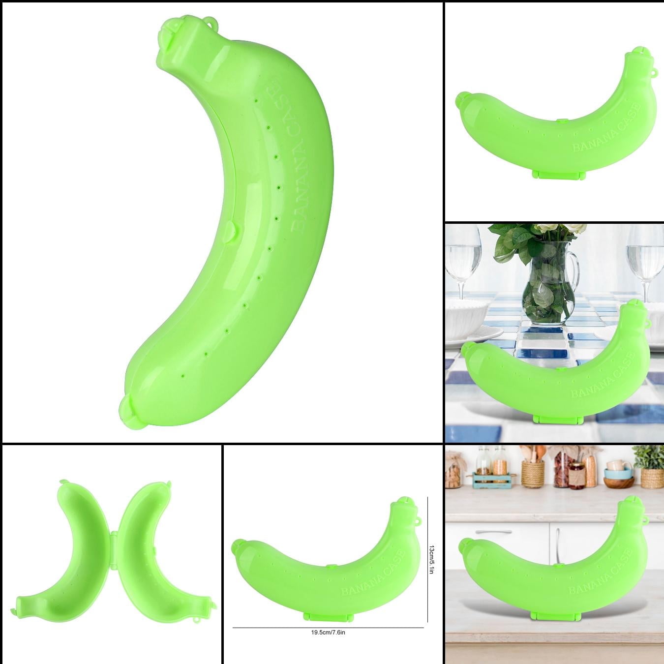 Portable Banana Protector Box - Keep Fruit For Work & Play! - Walmart.com