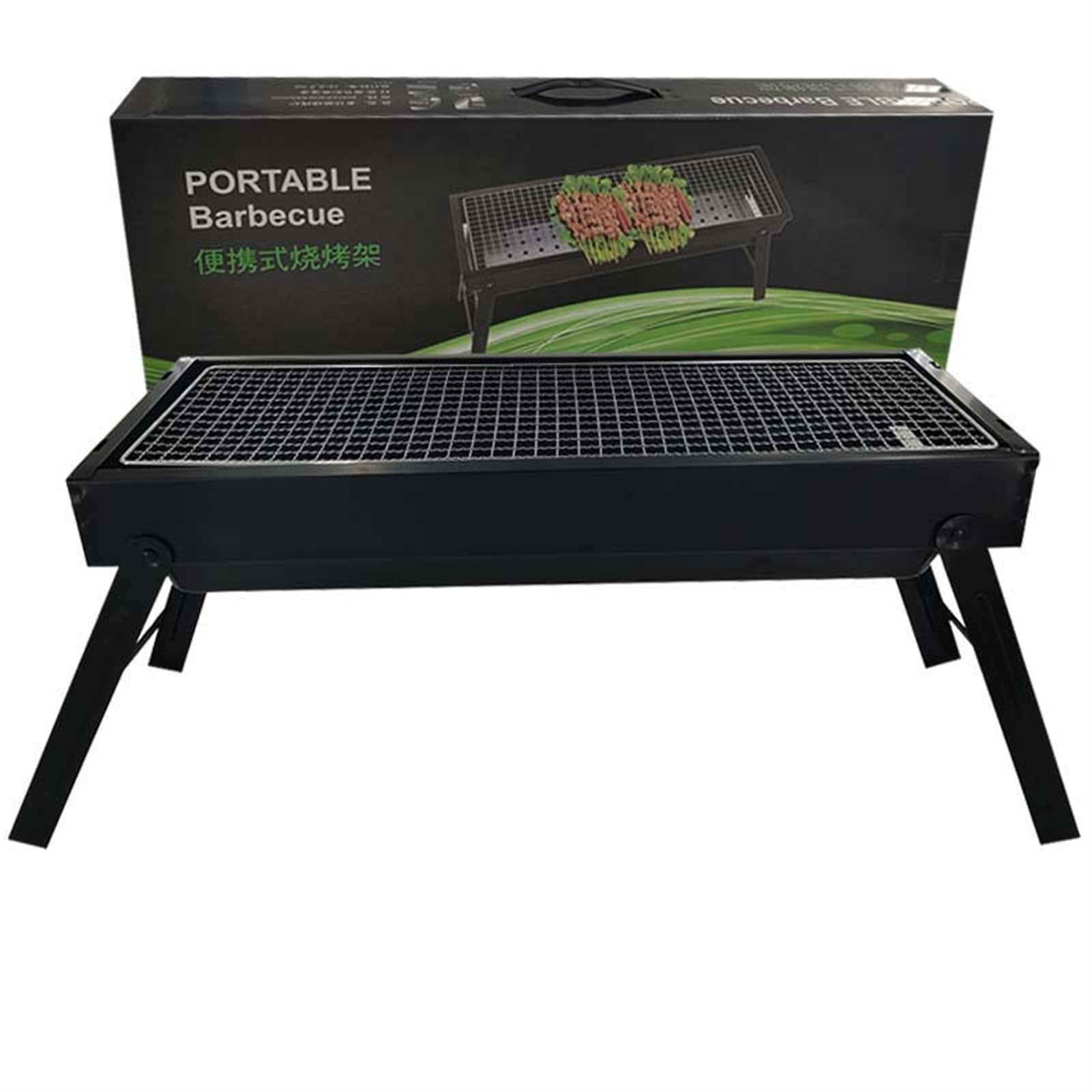 Portable Barbecue Grill Multifunction Smokeless Folding Charcoal Grill ...