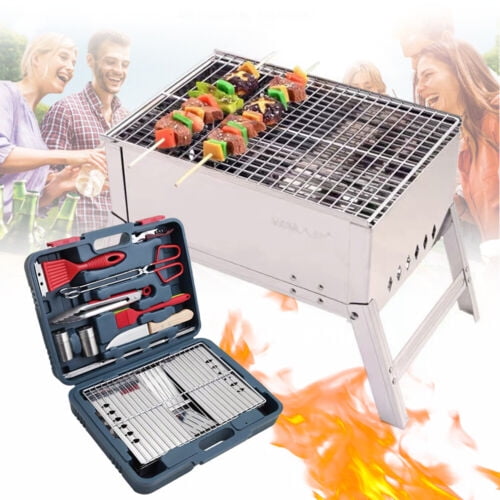 Portable Barbecue Grill Tool Hibachi Grill Charcoal Cooking Stove ...