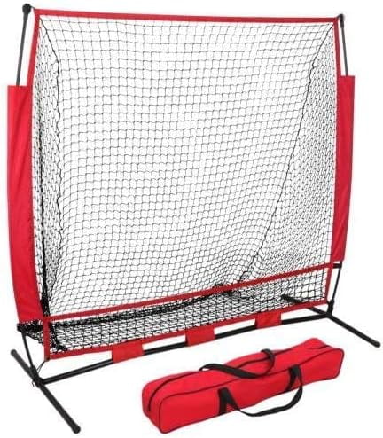 Portable Baseball Softball Practice Net Duable Hitting Batting Tossing ...