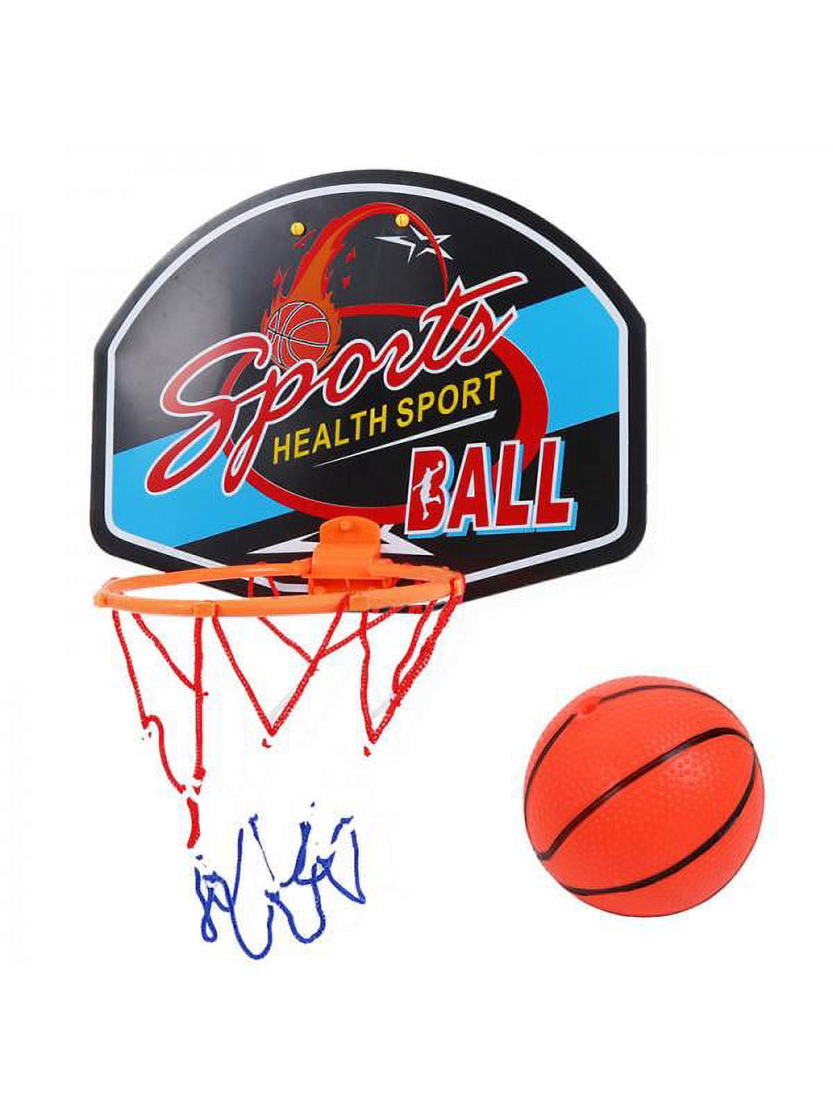 Portable Basketball Backboard with Ball Hoop, Net ,Basketball for ...