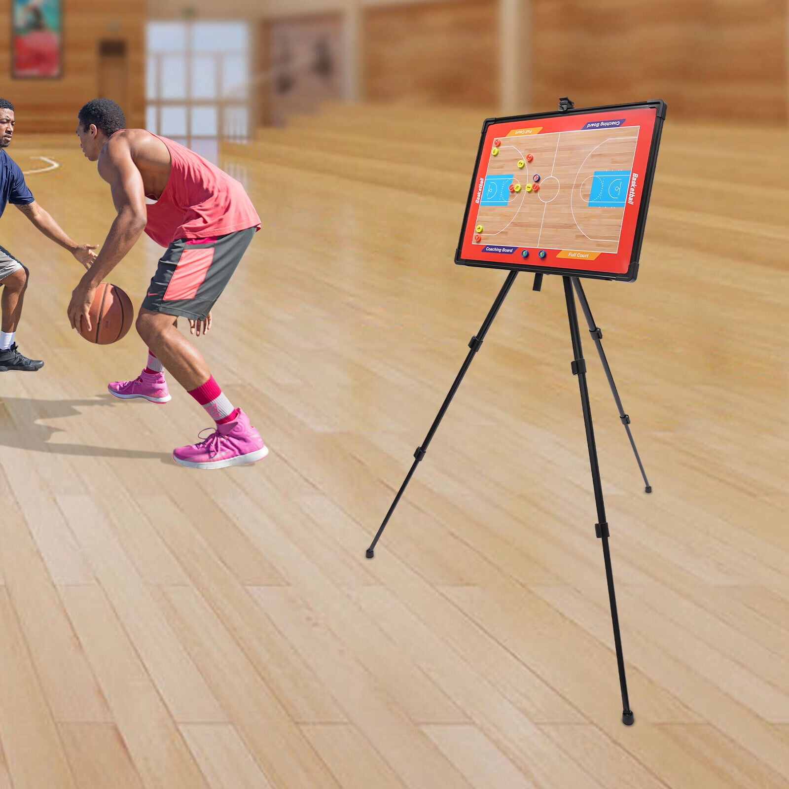 Portable Basketball Coaching Board Triangle Bracket Stand Tactical ...