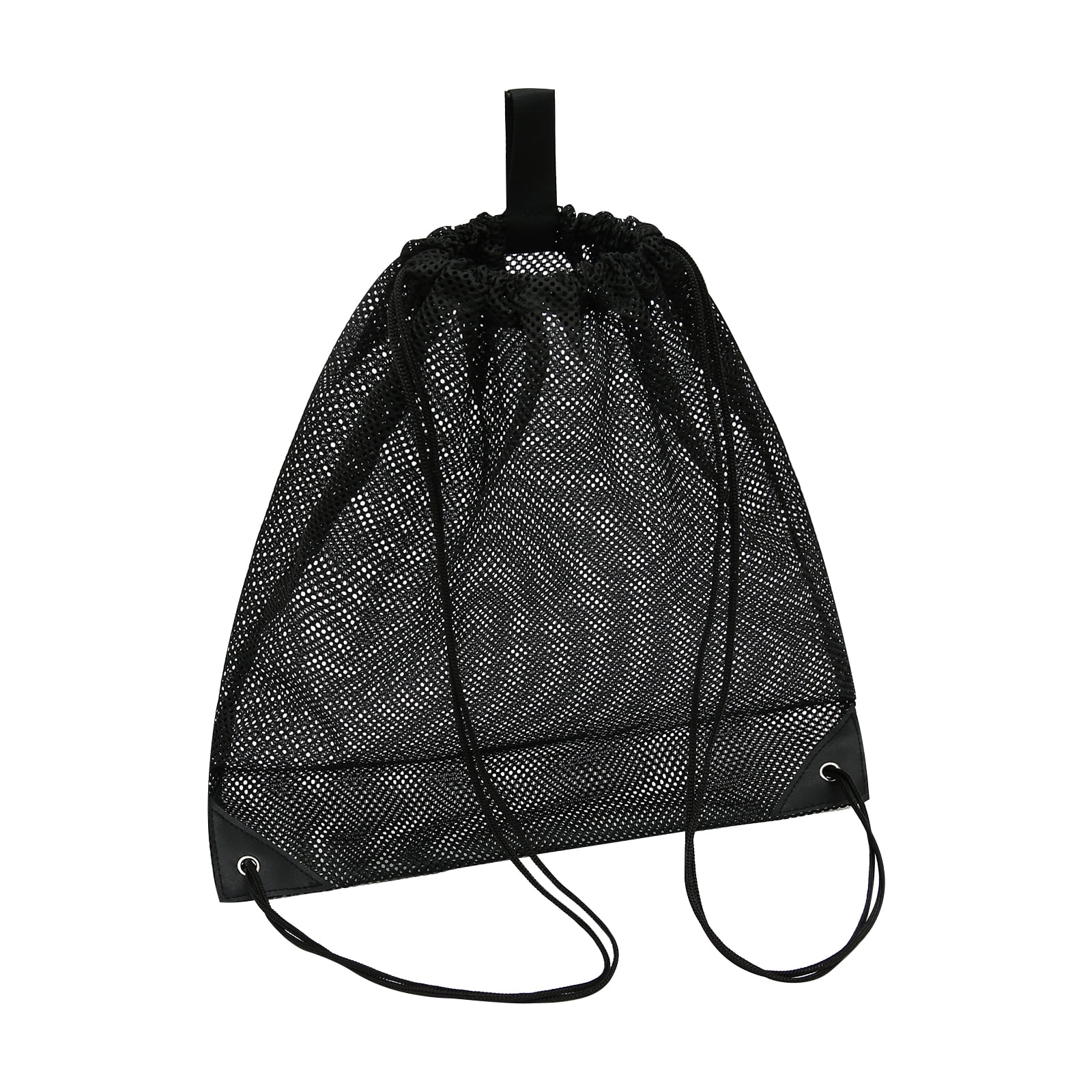 Portable Basketball Cover Mesh Bag Football Soccer Storage Backpack ...