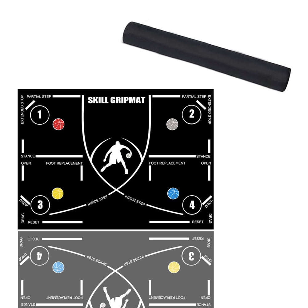 Portable Basketball Footwork Mat, Agility Footstep Training Mat ...