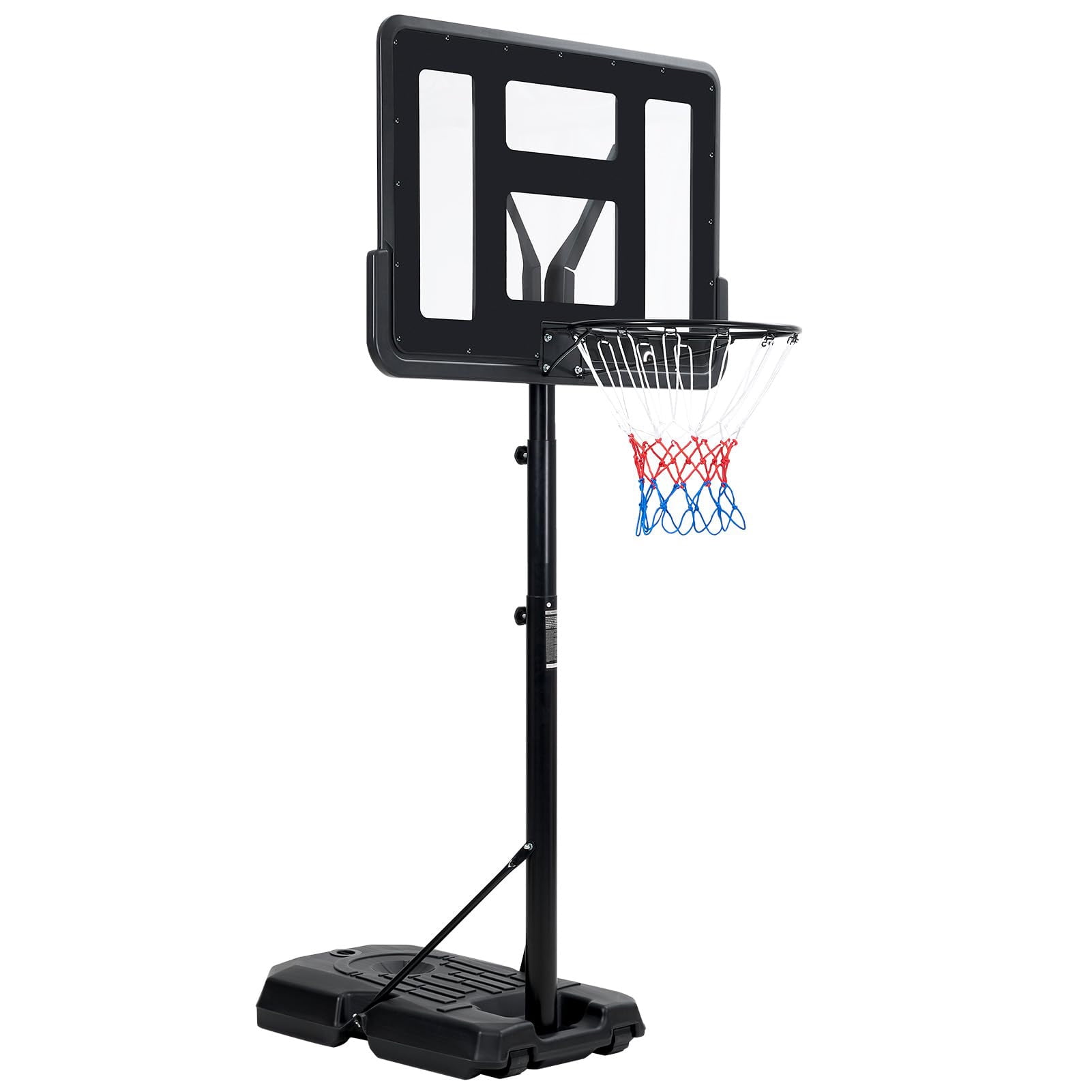Portable Basketball Hoop,6.6FT to 10FT Height Adjustable, Portable ...