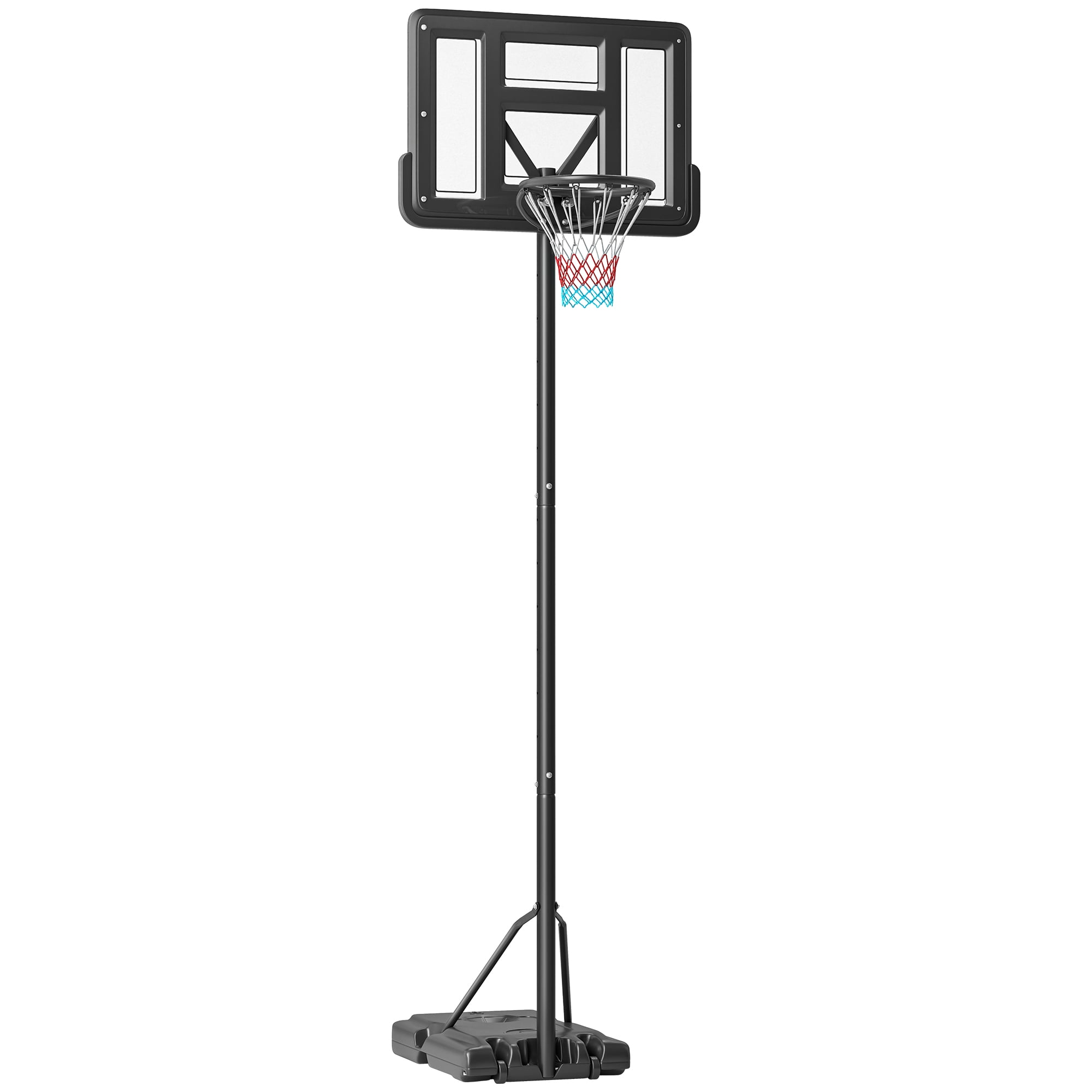 Portable Basketball Hoop, 7.5-10FT Height Adjustable Swimming Pool ...