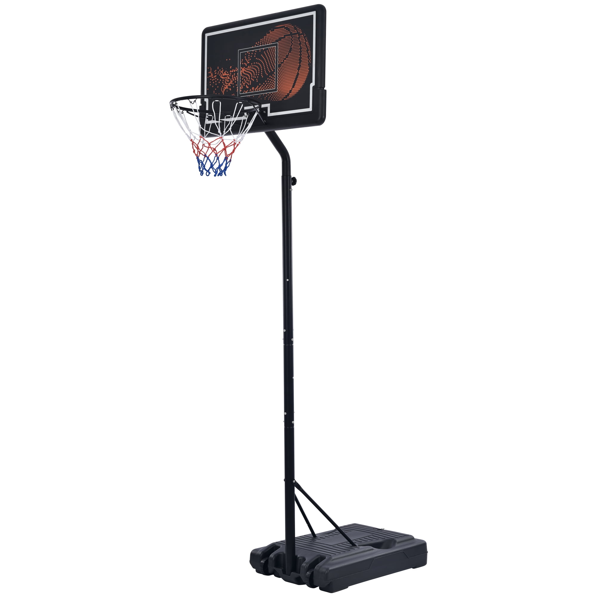 Portable Basketball Hoop & Goal, Outdoor Basketball System with 8.5 ...