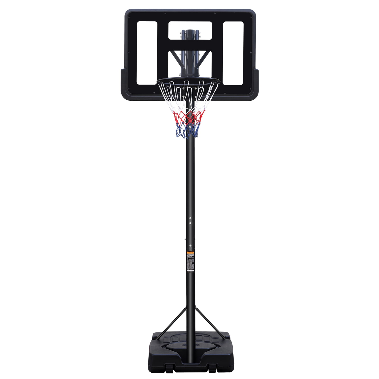 Portable Basketball Hoop Outdoor, 7.5-10FT Height Adjustable Basketball ...