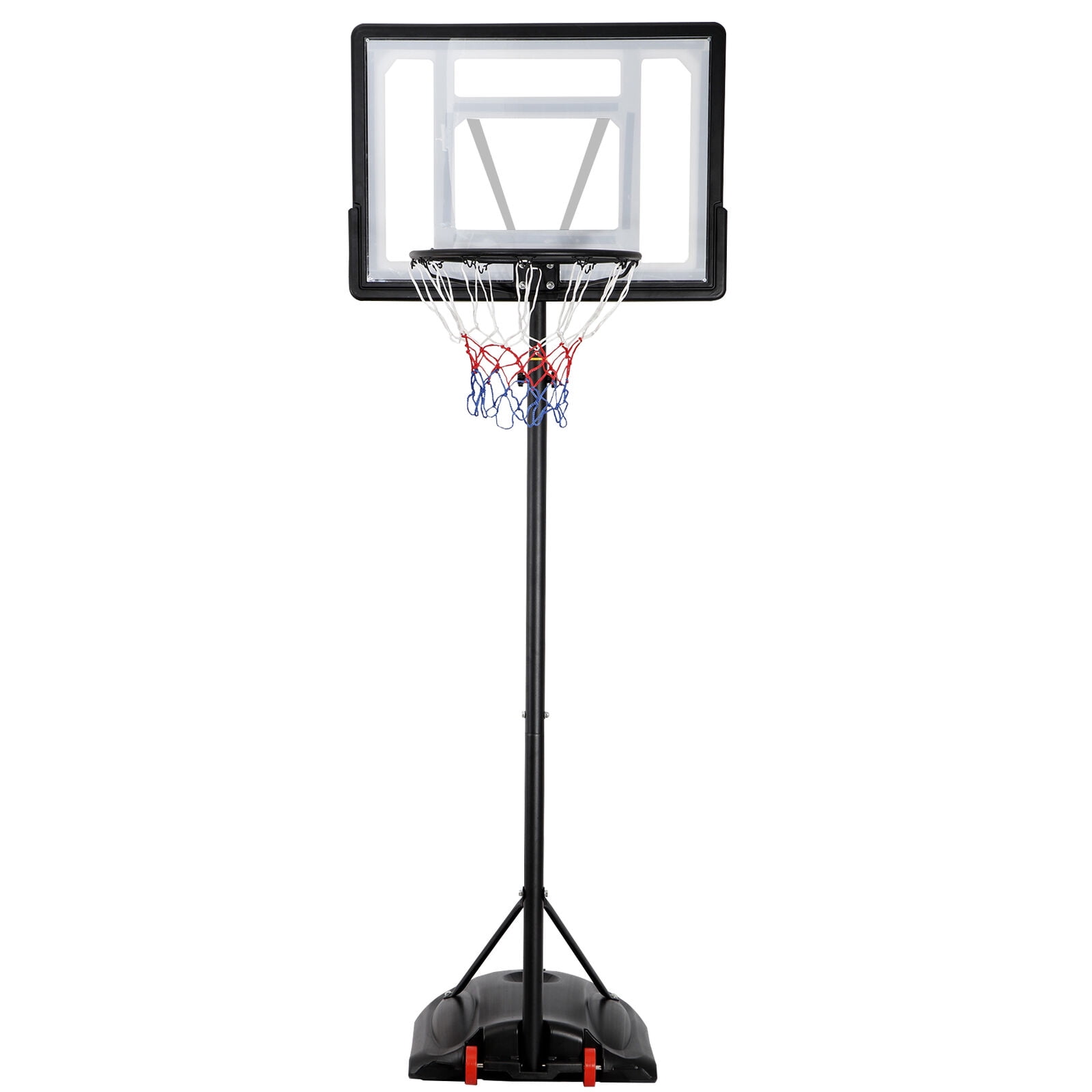 Portable Basketball Hoop Outdoor Goals System Adjustable w/PVC ...