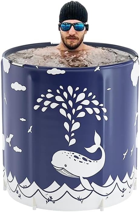 Foldable Bathtub Portable Soaking Bath Tub,Eco-Friendly Bathing Tub for ...