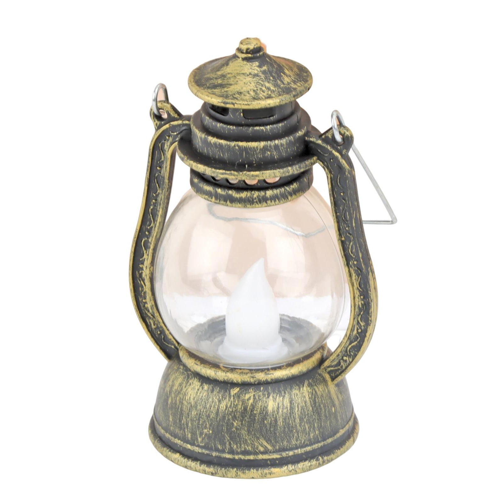 Portable Battery Operated LED Lantern Warm Light, Waterproof, Retro ...