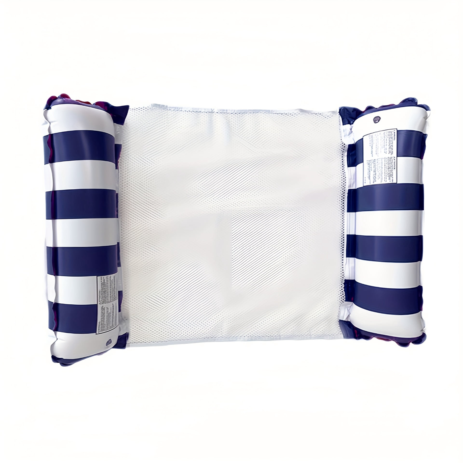 [Portable Beach Chair] Portable & Foldable Striped PVC Inflatable Beach ...