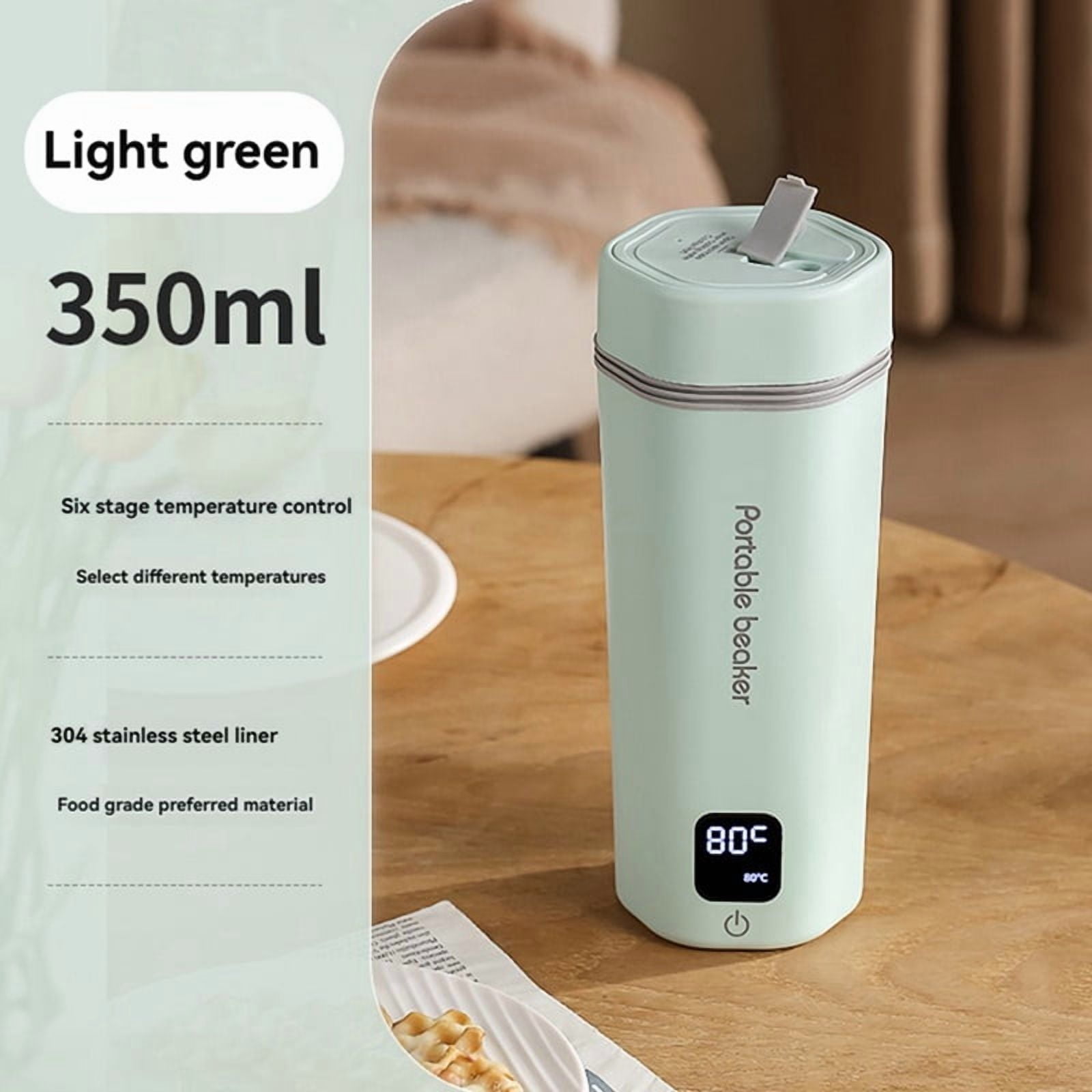 Portable Beaker Tea Kettle 6 Preset Electric Portable Water Heater for ...