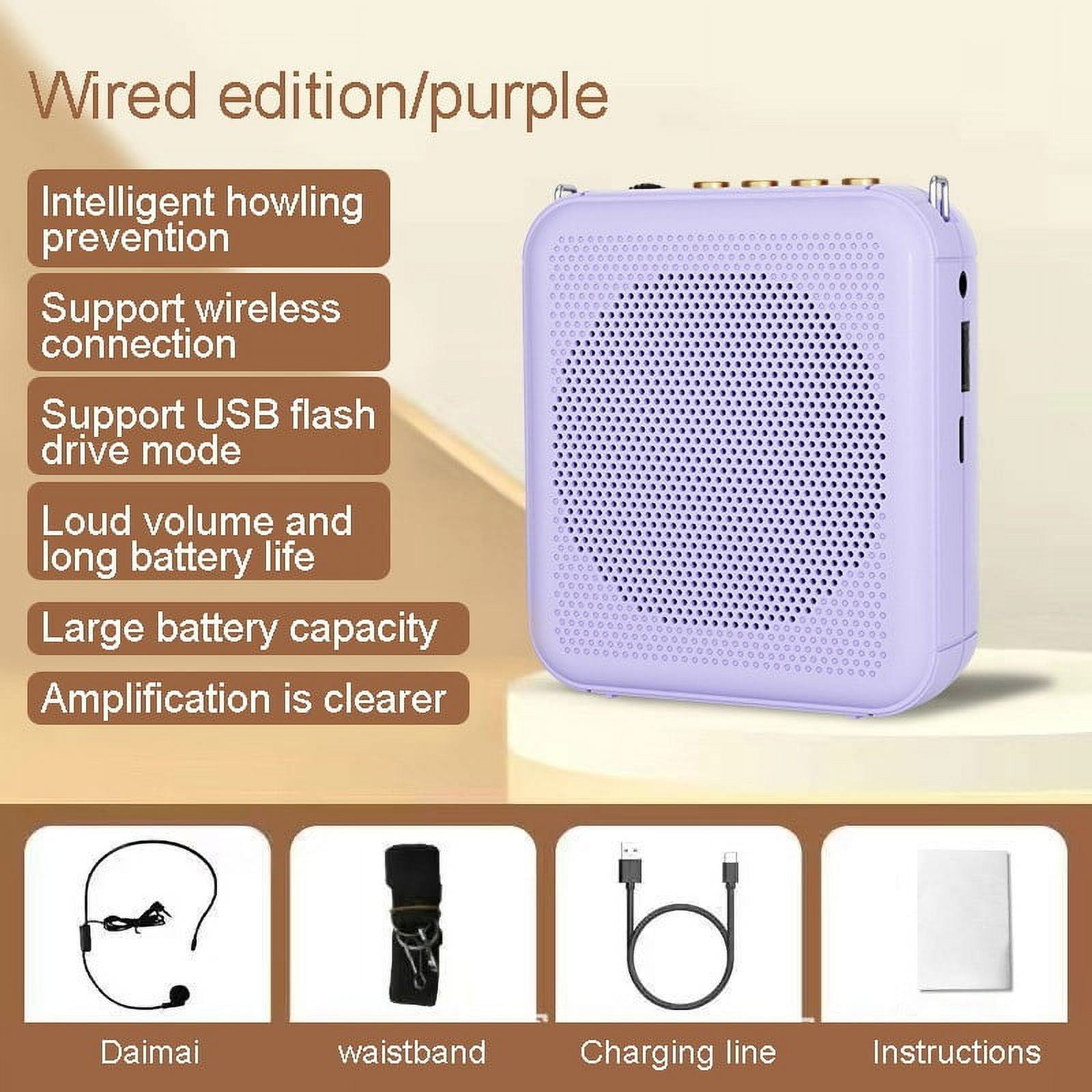 Portable Bee Megaphone for Classrooms & Tours: Clear Sound, Lightweight ...