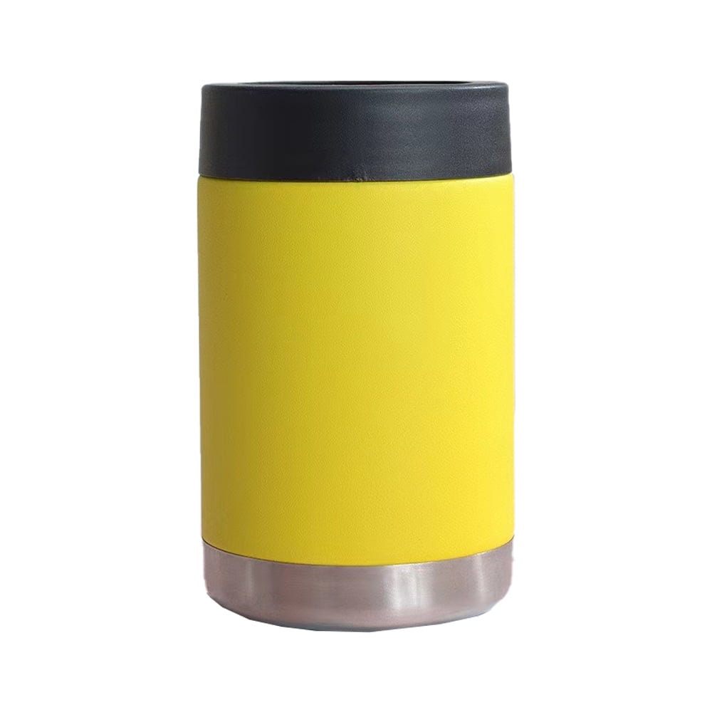 Portable Beer Can & Bottle Chiller Gift Vacuum Insulated Double Walled ...