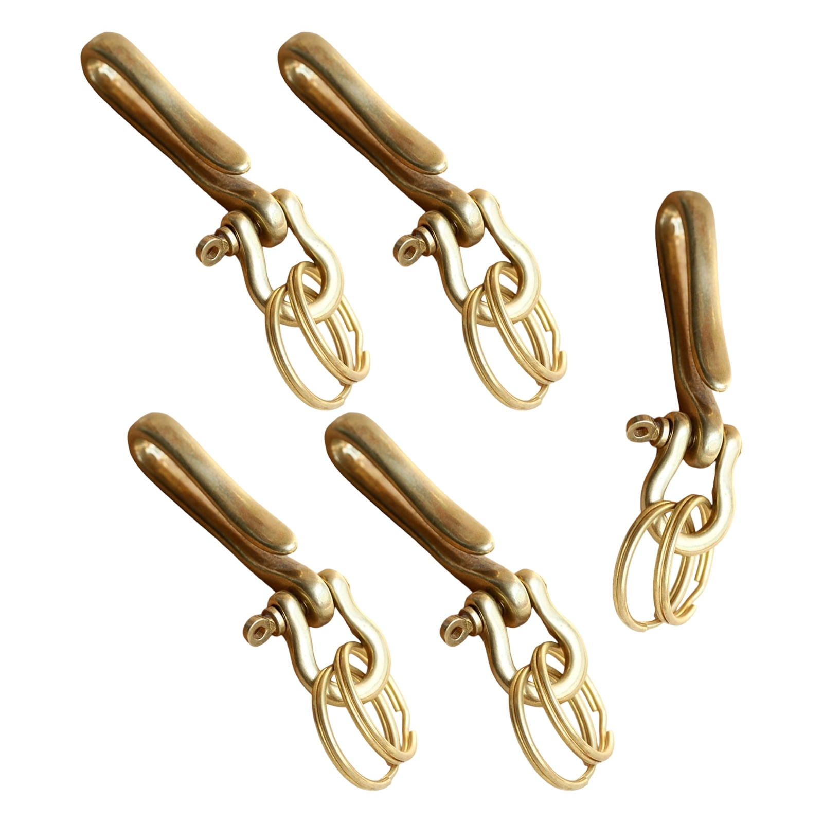 Portable Belt Clip Key Organizers With U Shape Brass Hook Sturdy ...