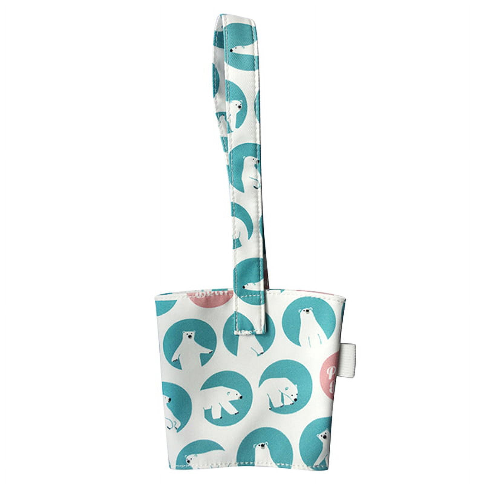 Portable Beverage Cup Foldable Holder Carrier, Reusable Drink Sleeve ...