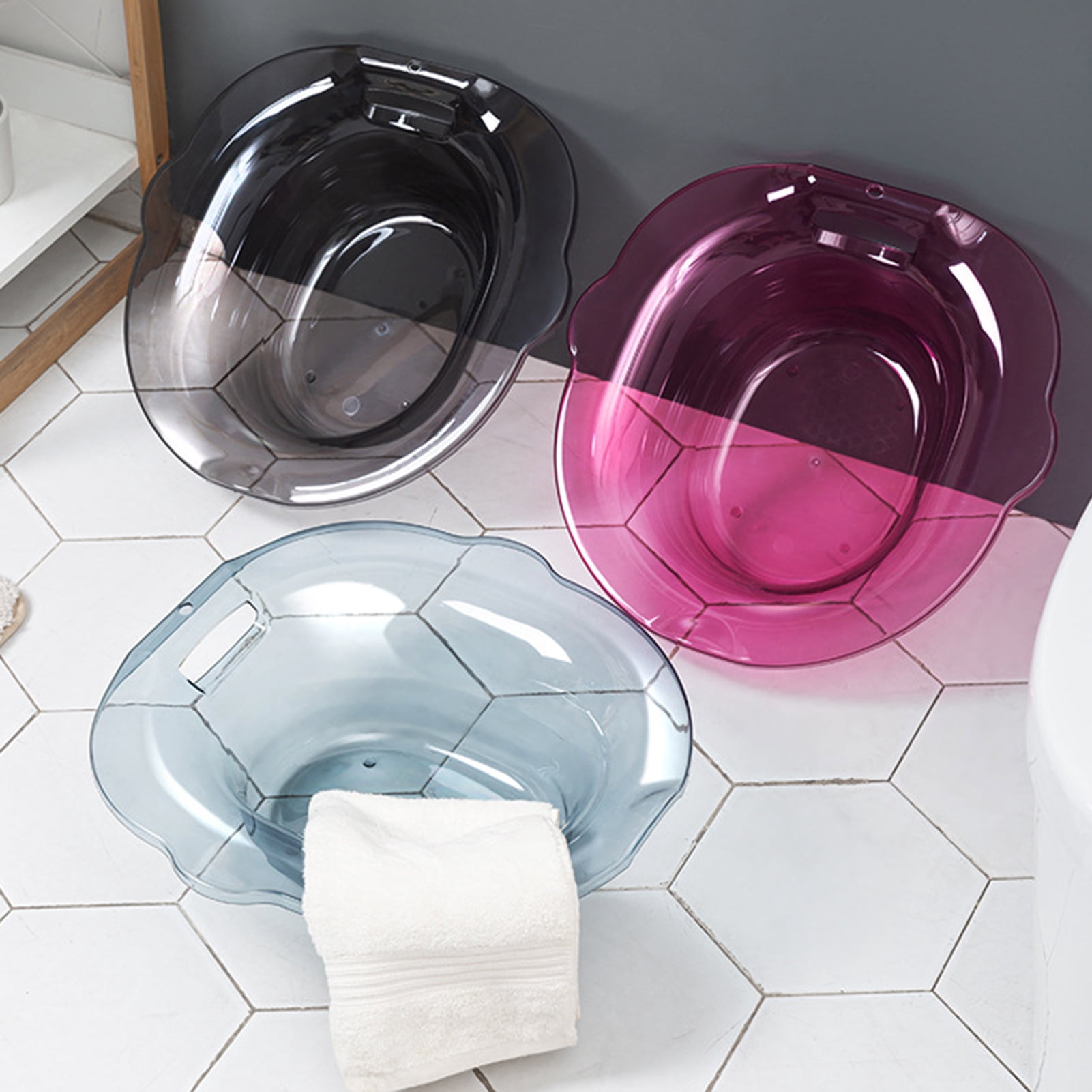 Portable Bidet Bathtub Hip Wash Basin Sitz Bath for Pregnant Hemorrhoid ...