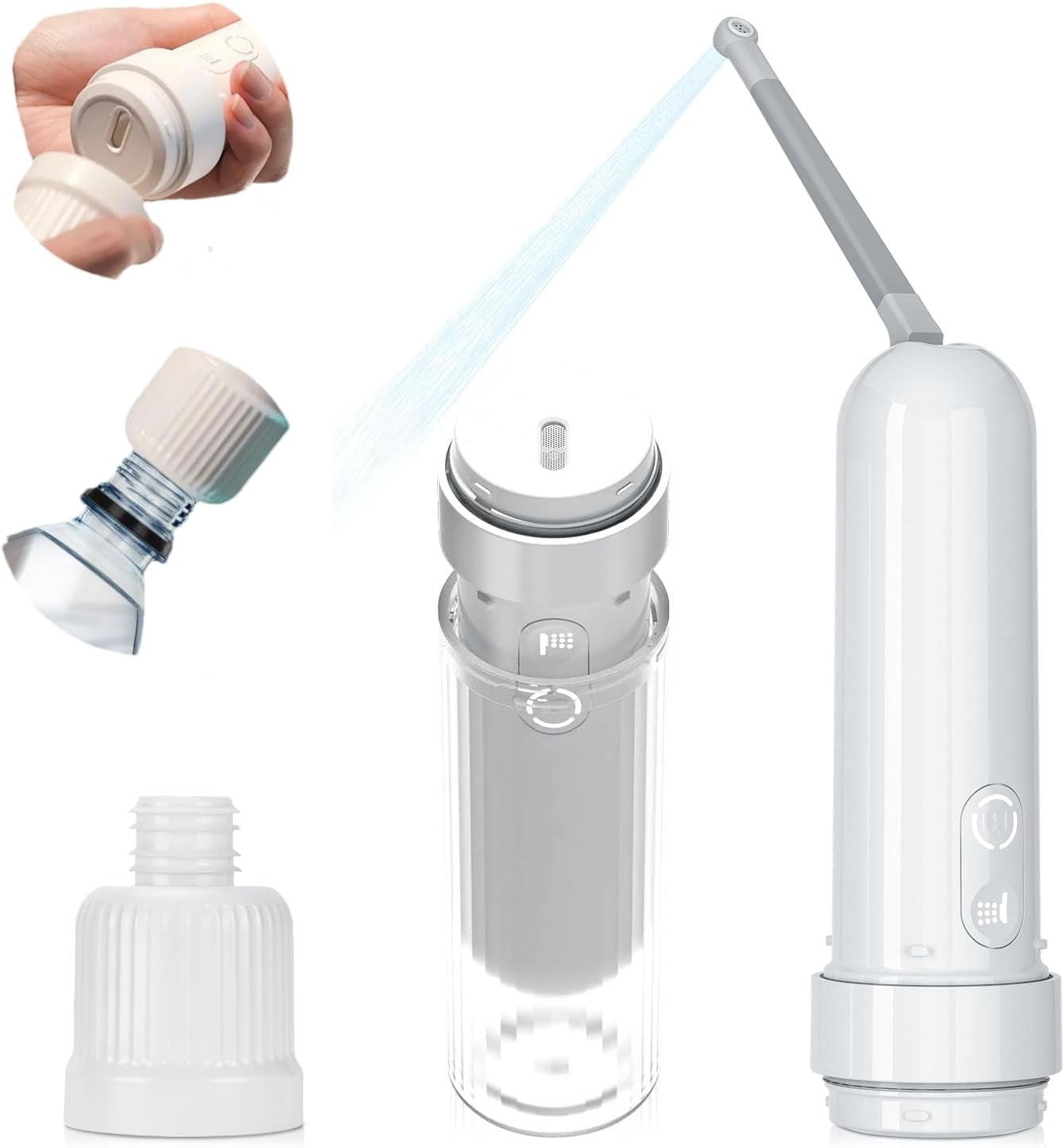 Portable Bidet for Travel Electric Bidet with USB-C Rechargeable ...