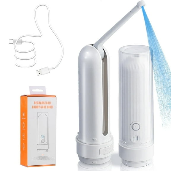 Handheld Electric Bidet – USB Rechargeable Portable Sprayer with 2 Wash ...