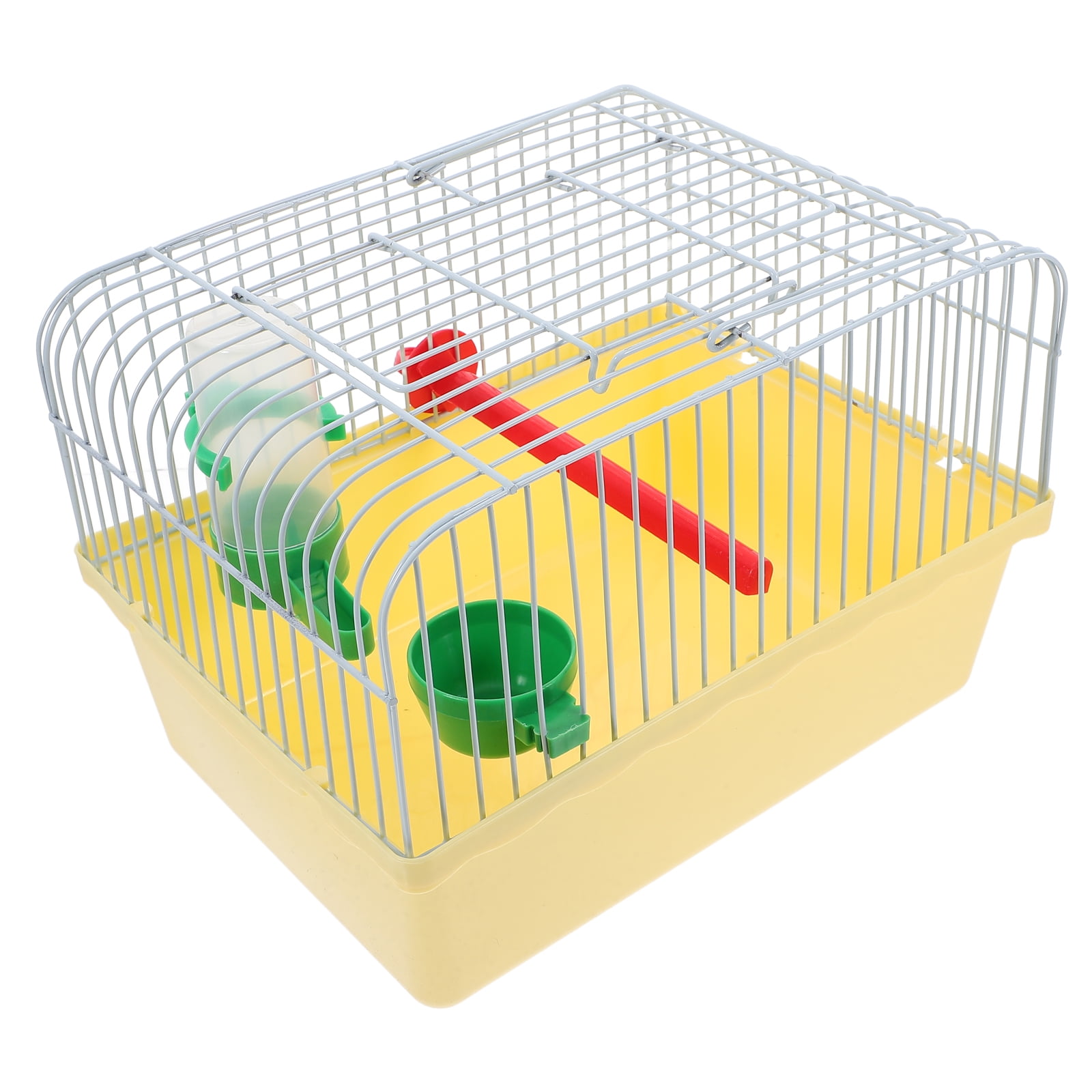 Portable Bird Cage with Waterer Food Box Spacious Bird Cage for ...