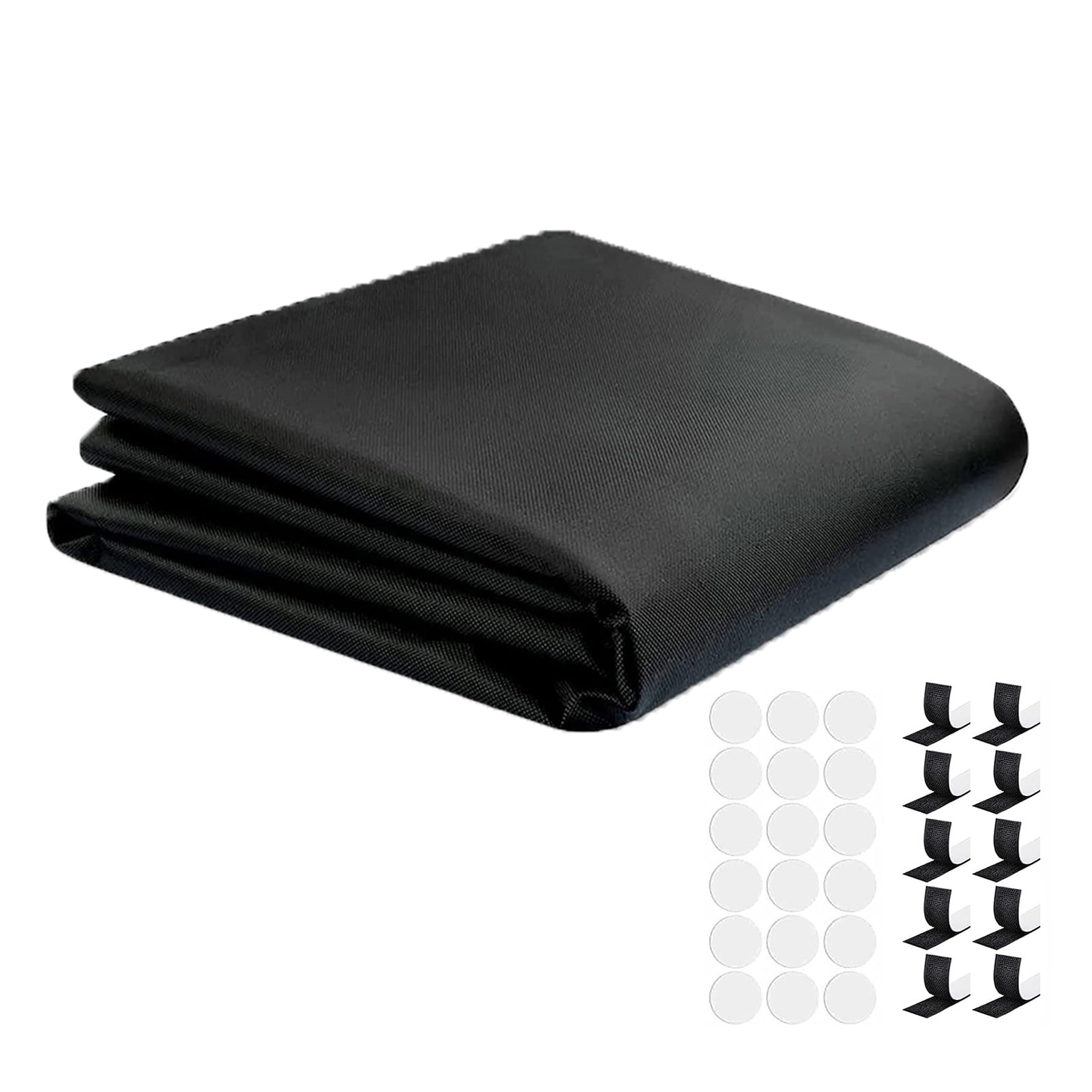 Portable Blackout Curtains Blackout Blinds with Hook And Loop Tape ...