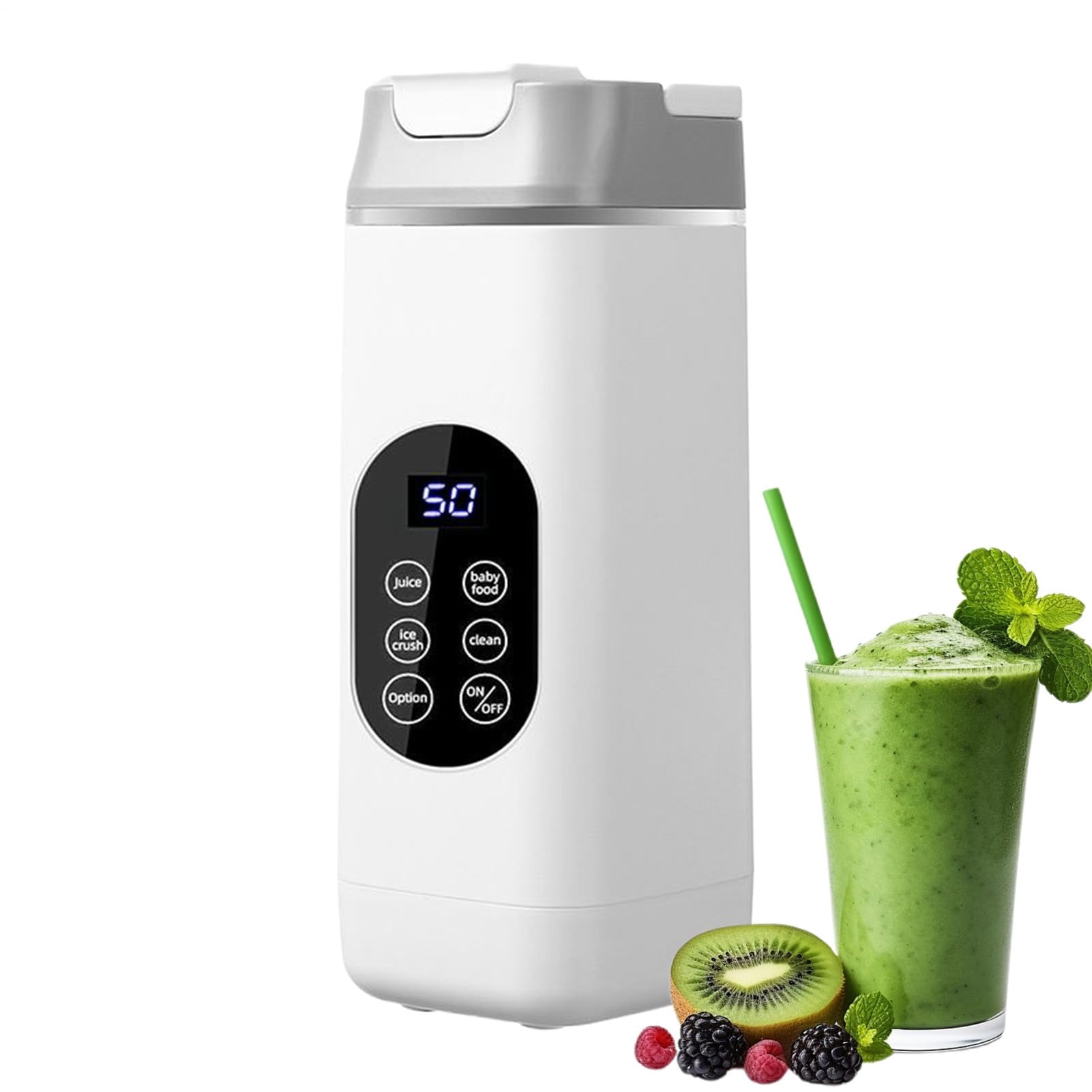 Portable Blender, Cordless, 14oz. Vessel, Personal Blender-for Shakes ...