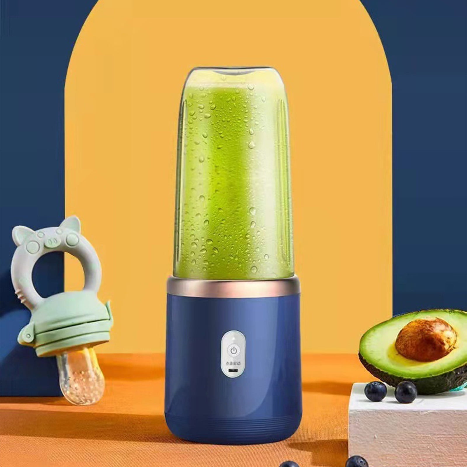 Portable Blender, Electric Shaker bottle, USB Rechargeable Personal ...